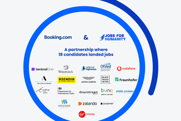 Celebrating Success with Booking.com — Jobs for Humanity